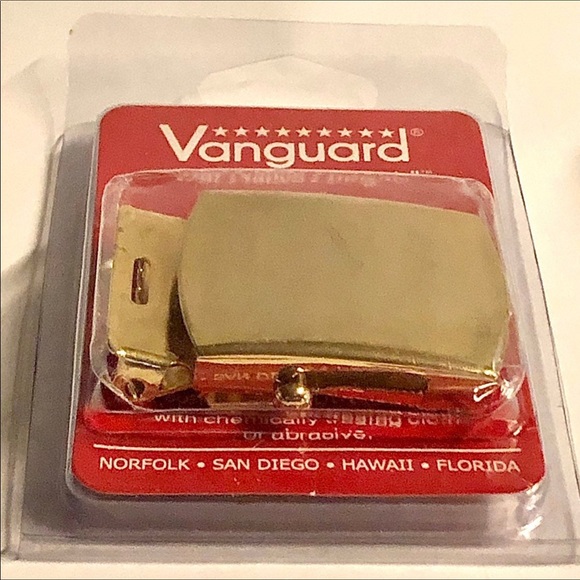 Accessories | Vanguard Navy Uniform 24k Gold Belt Tip | Poshmark